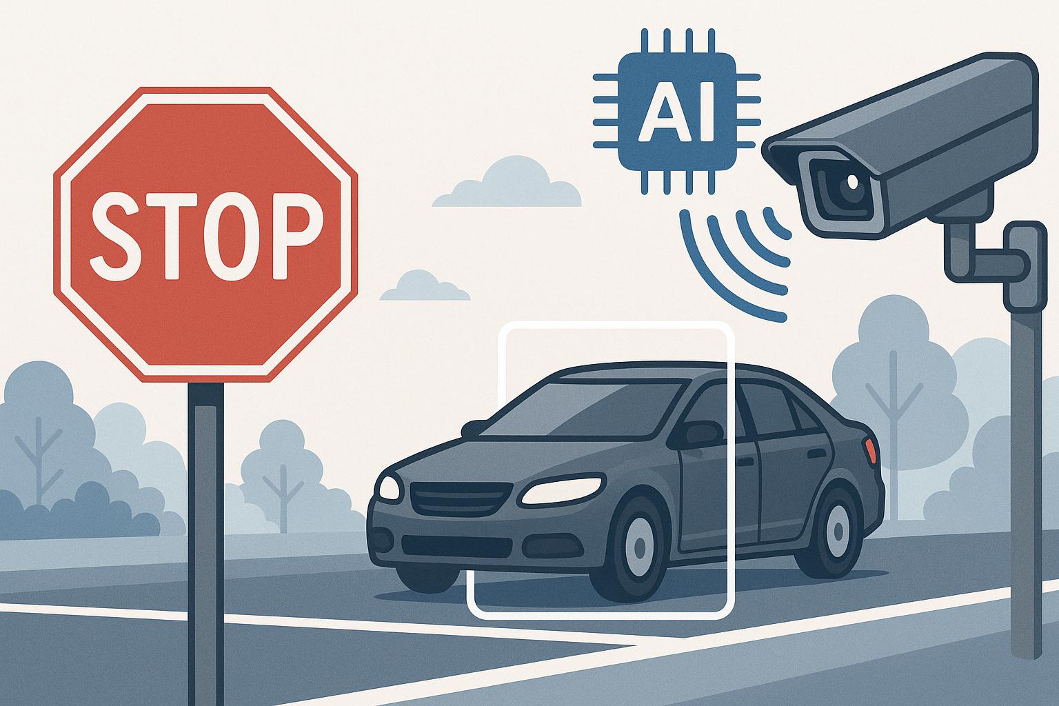 AIが見守る交差点：Obvioのストップサイン監視技術が切り開く未来の交通安全｜AIzine